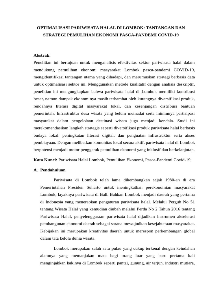 Draft Penelitian - Sosilogi Industri | PDF