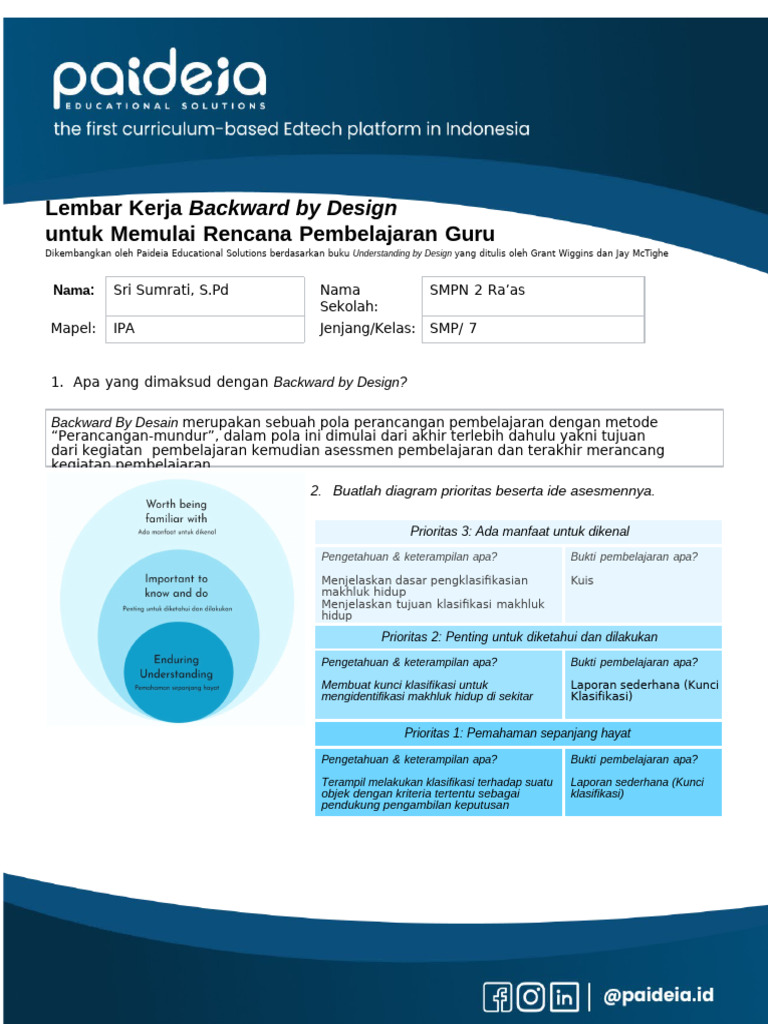 Modul Ajar-Klasifikasi MH | PDF