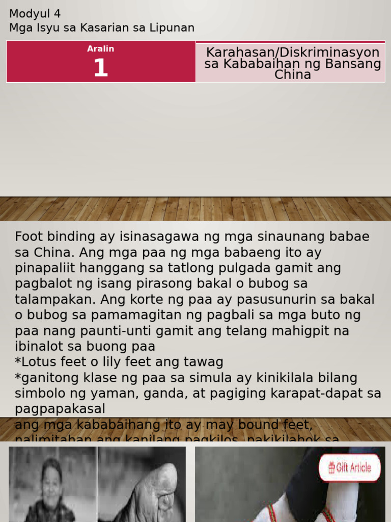 Module-4-Aralin-1-3 | PDF