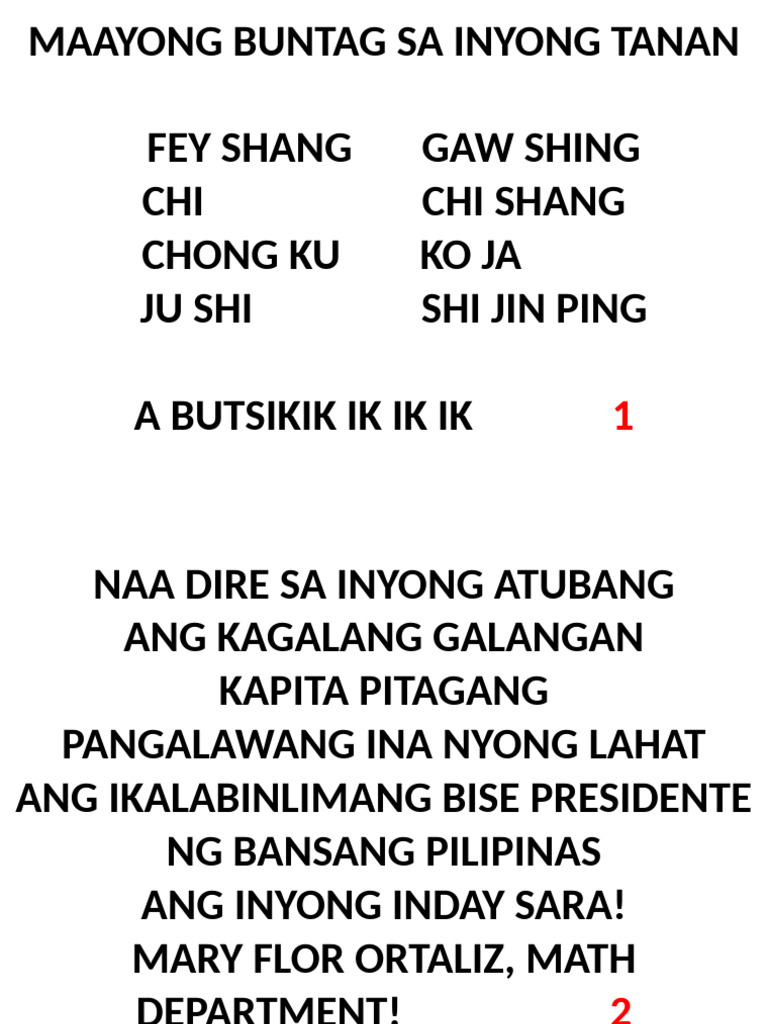 INDAY SARA SCRIPT | PDF