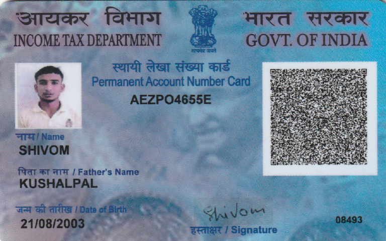 Shivom-Pan Card | PDF