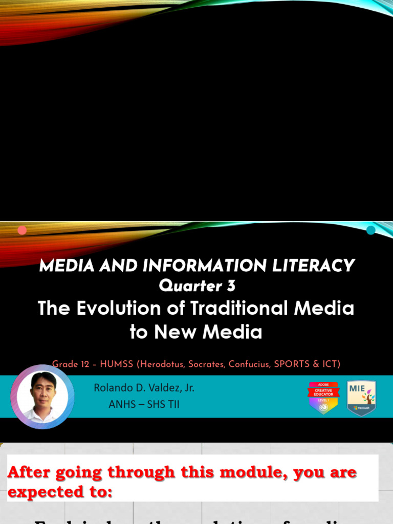 Evolution of Media: From Traditional to New | PDF | Information Age ...