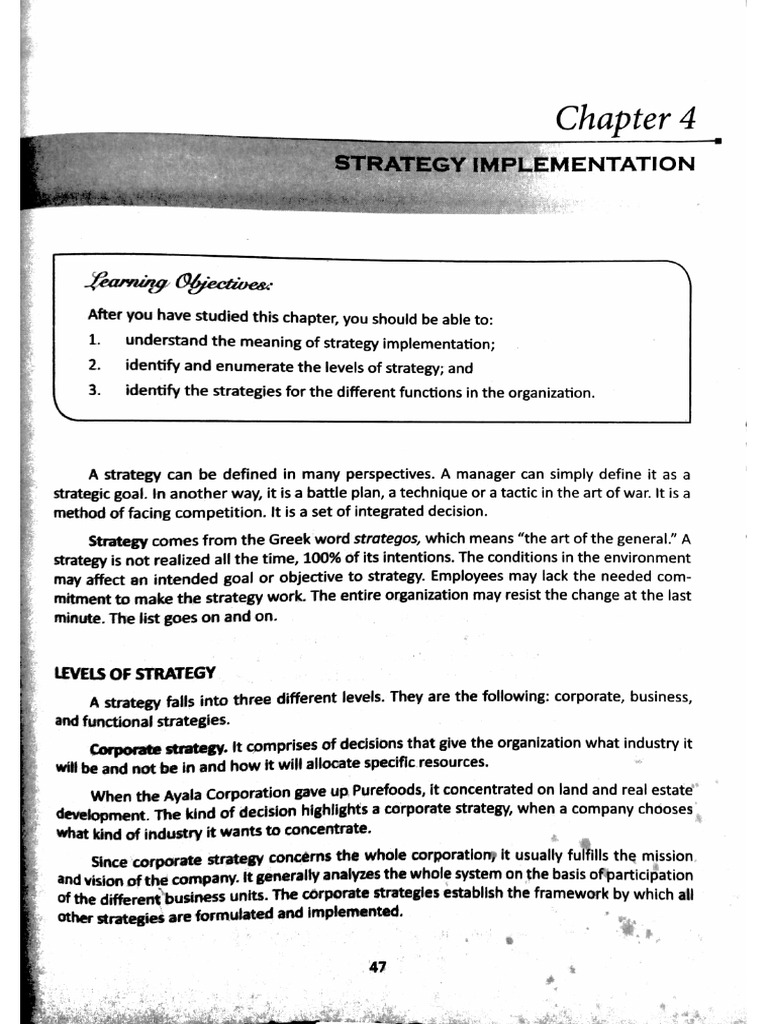 2024 SBA 4 Strategy Implementation | PDF