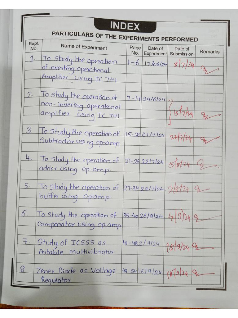 Update Electronics 1 Experiment No. 1 To 11 | PDF