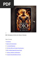 Esidisi: JoJo's Bizarre Adventure Antagonist Profile | PDF | Nature