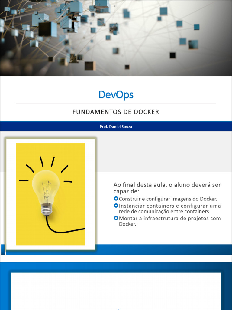 Aula - Hands-On Docker - Backend | PDF