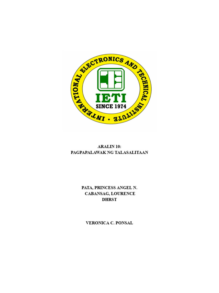 Angel Filipino | PDF