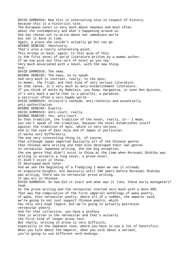 WLX 5-8 INT Wiebke&David v2 - Edxmstr-En | PDF | The Tale Of Genji