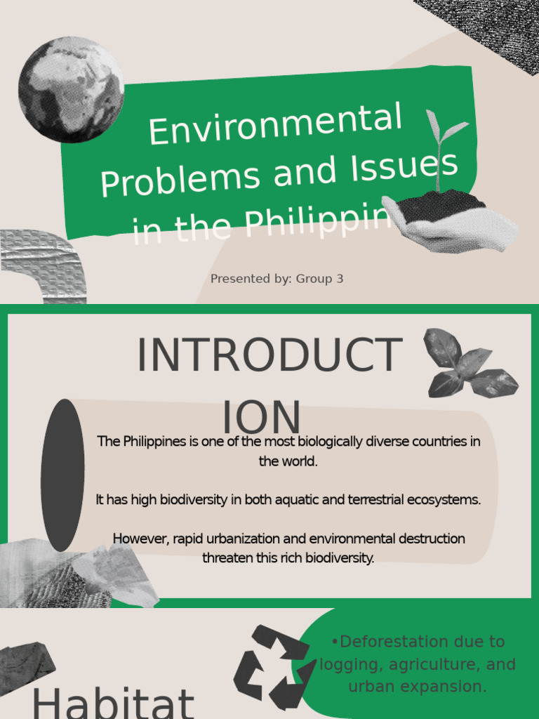 Green Geometric Modern Textured Environmental Sustainability Campaign ...