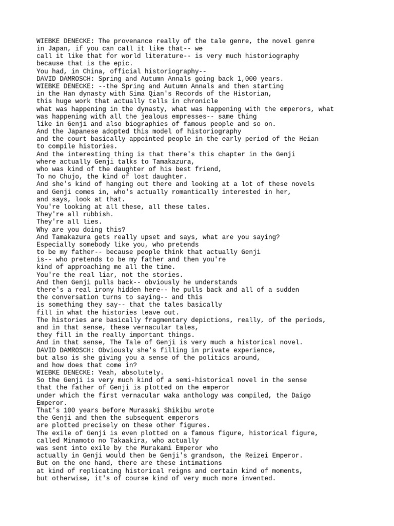 WLX 5-9 INT Wiebke&David v2 - Edxmstr-En | PDF | The Tale Of Genji