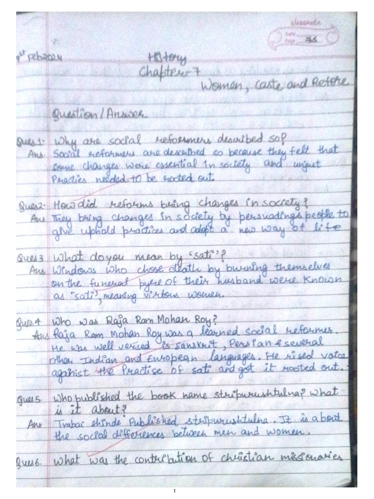 Chapter 7 of History | PDF