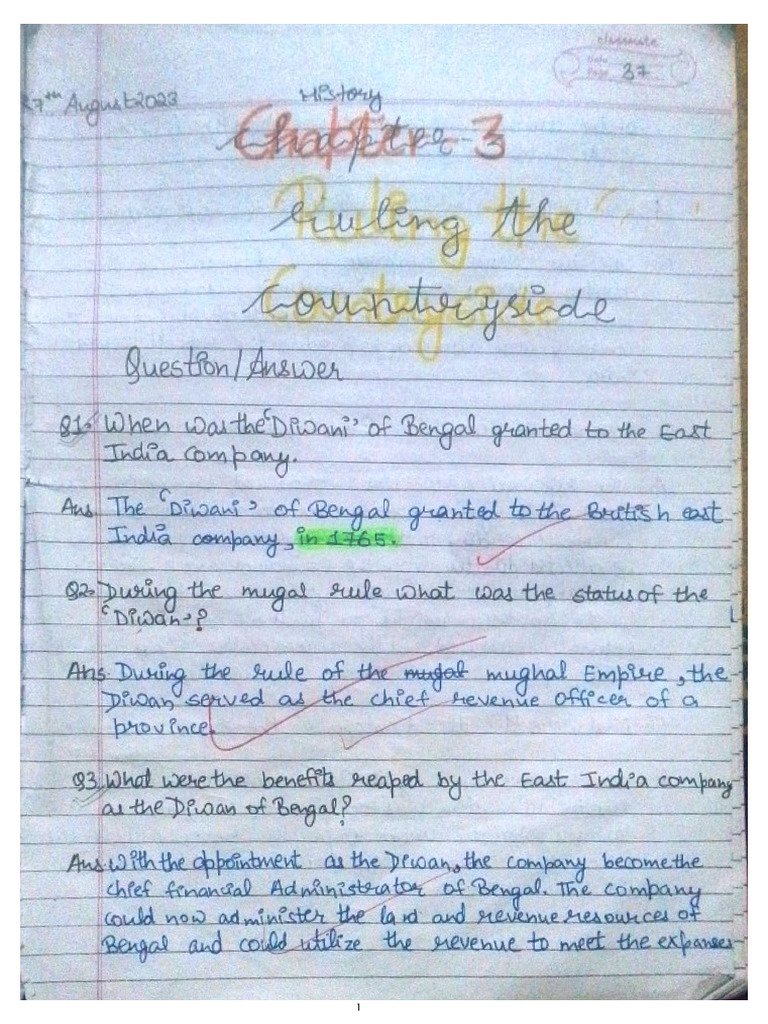 Chapter 3 of History | PDF