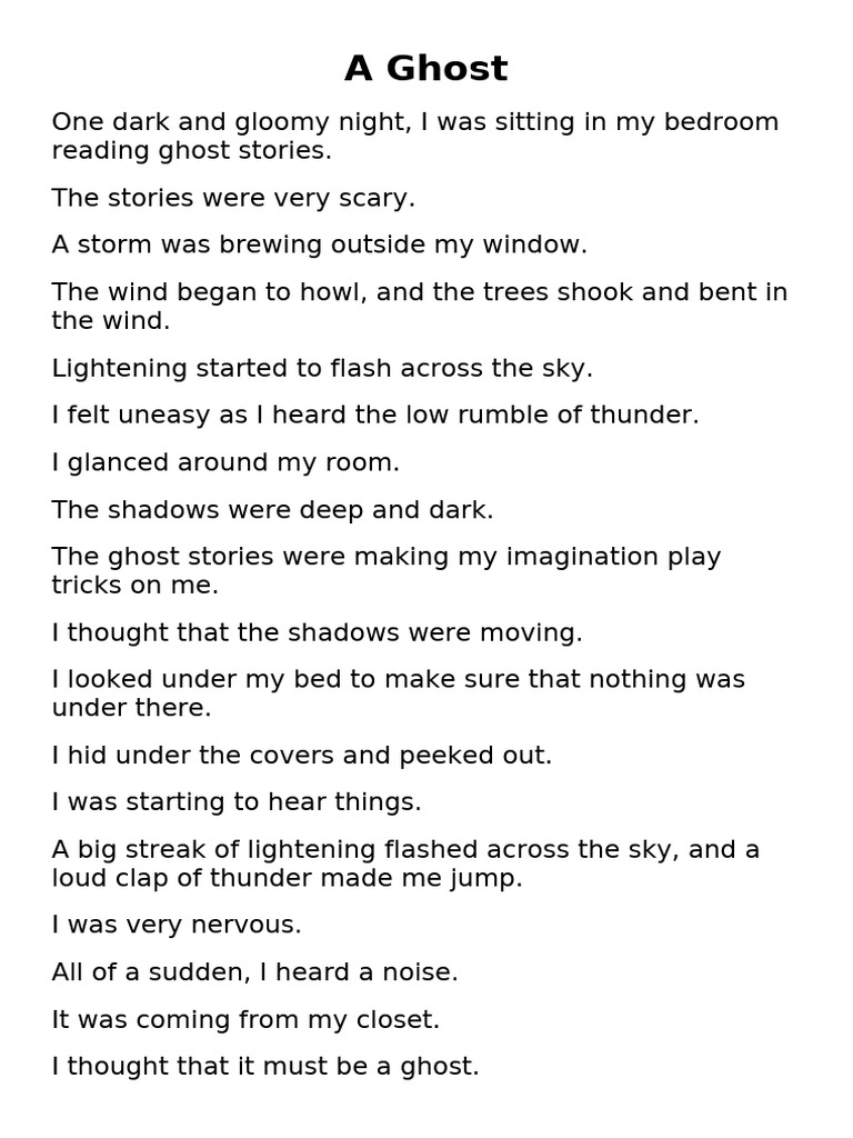 A Ghost | PDF