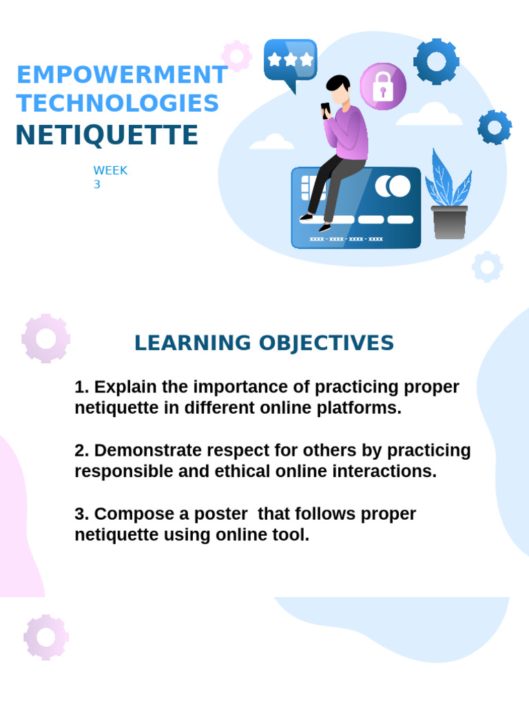 E-Tech Week 3 - Netiquette | PDF | Malware | World Wide Web