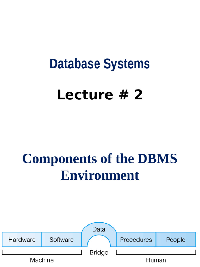 Lecture 2 | PDF | Databases | Relational Database