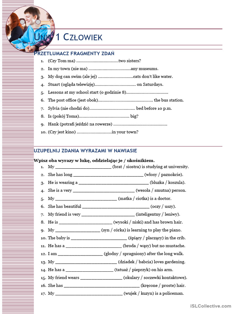 Basic Matura English, E8 - Human Being | PDF