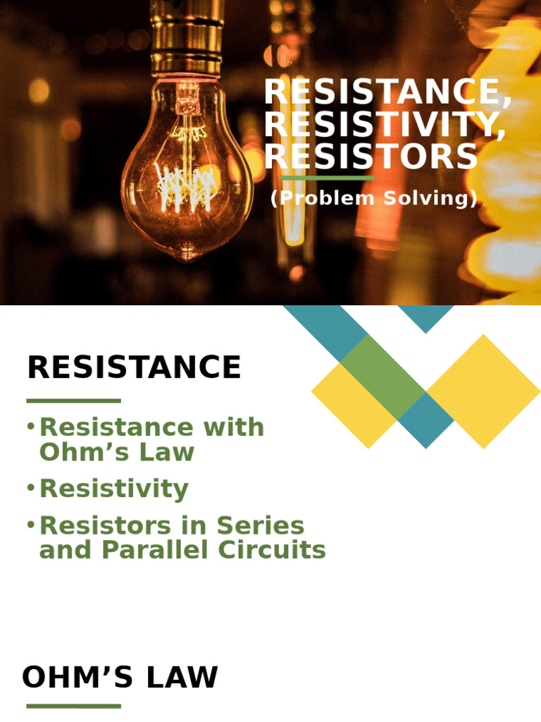 Ohm's Law and Resistor Calculations | PDF | Series And Parallel Circuits | Resistor