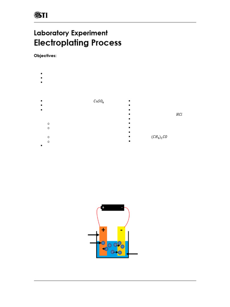 03 Laboratory Experiment 1 | PDF | Redox | Anode