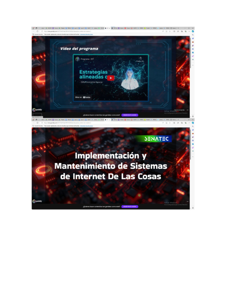 Evidencias Presentación Genially | PDF