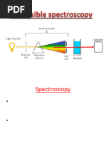 UV-Visible Spectros | PDF | Ultraviolet–Visible Spectroscopy | Spectrophotometry