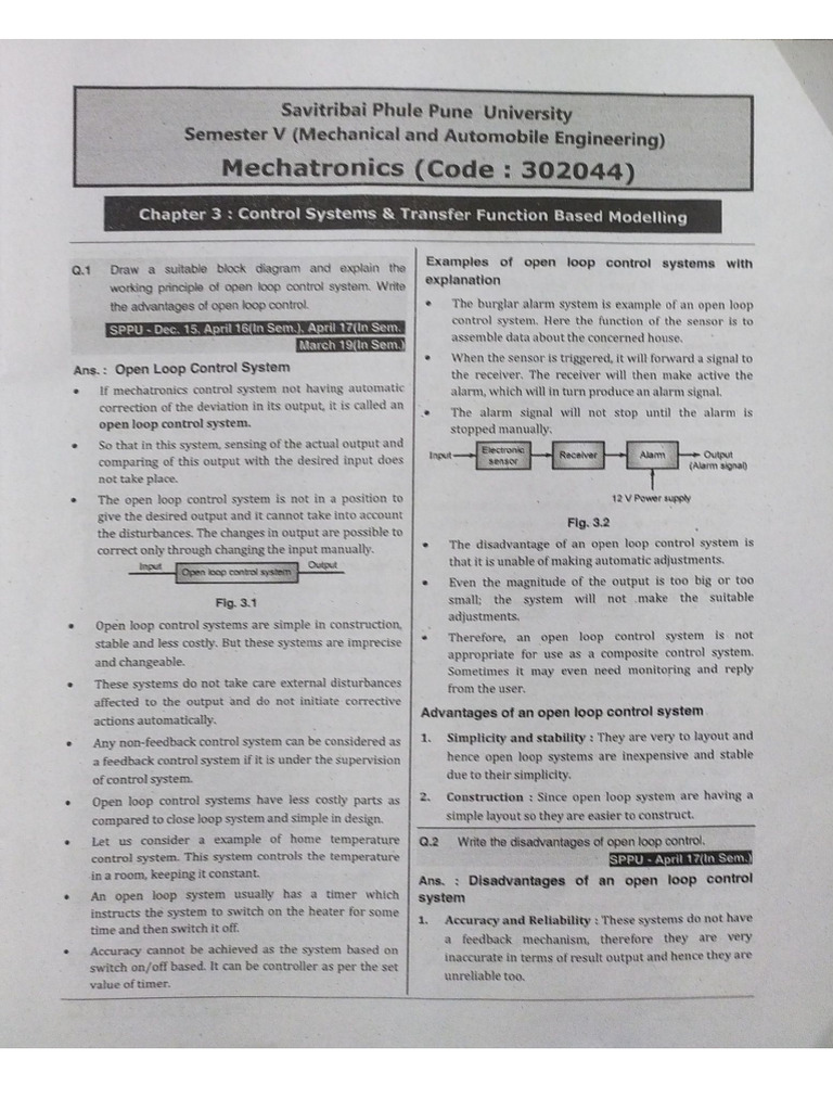 Mechatronics Easy Solution | PDF