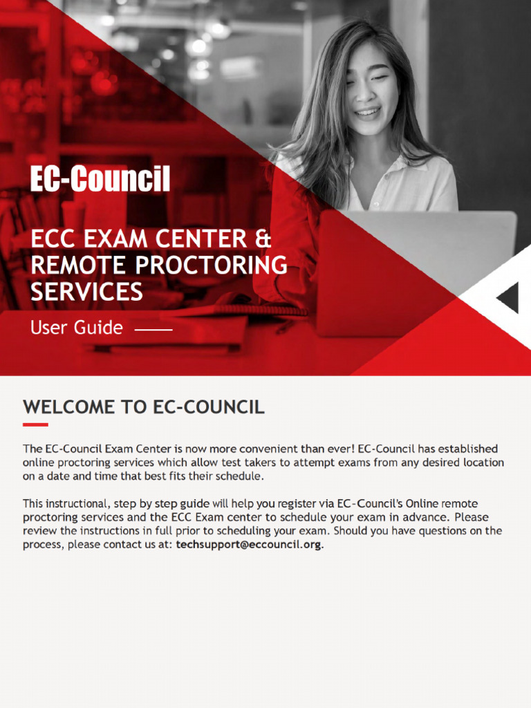 ECC Exam Online Proctoring Services User Guide-Compressed | PDF | Internet Access | Wi Fi