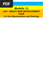 Lot Mensuration and Plotting | PDF | Angle