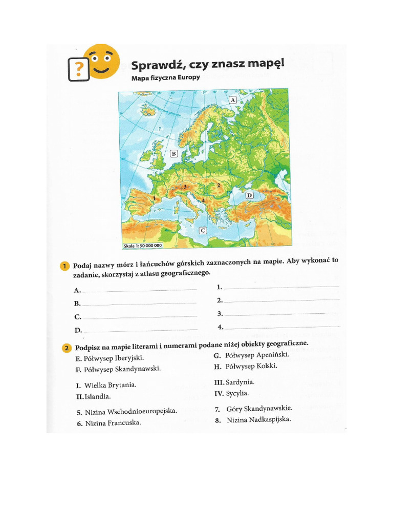Geografia Mapy | PDF
