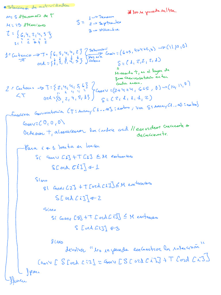 Algoritmo Voraz | PDF