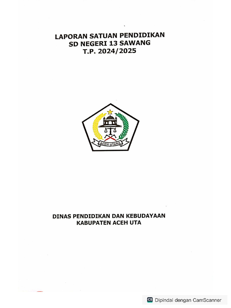 Laporan Satuan Pendidikan Tahun 2024-2025 | PDF