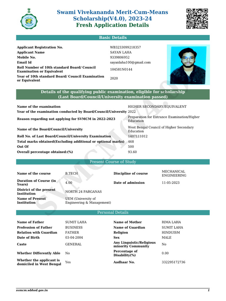 Application_Details | PDF