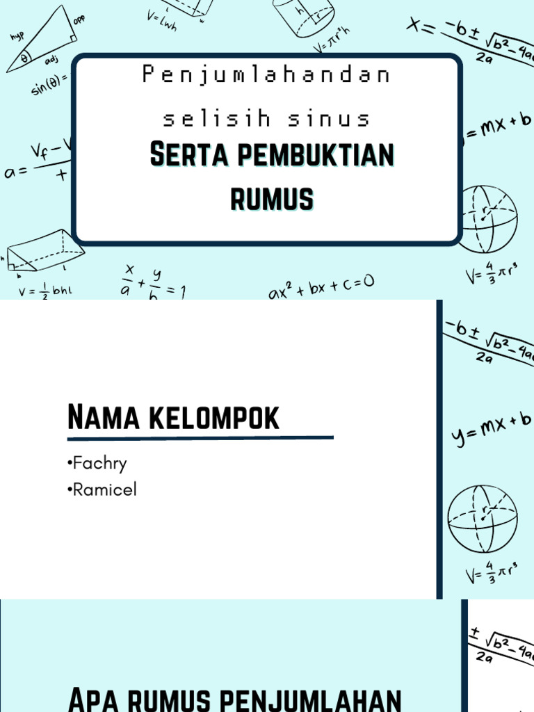 Interpreting Numerical Expressions Math Presentation in Light Blue Math ...
