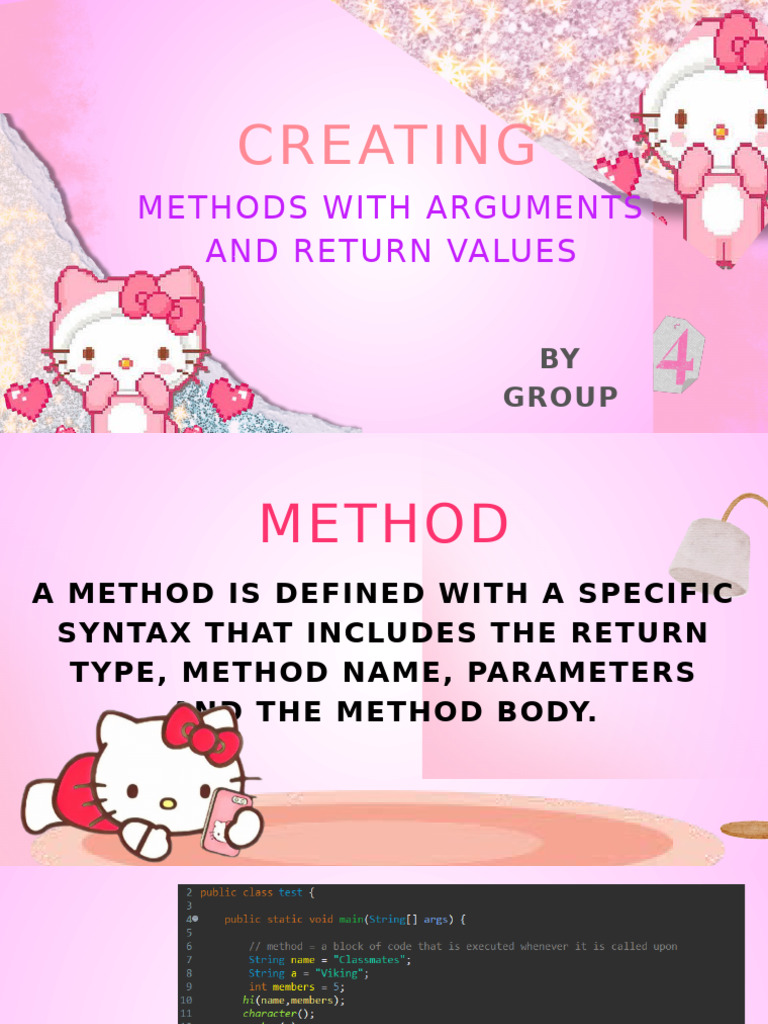 Java Methods: Arguments & Returns | PDF