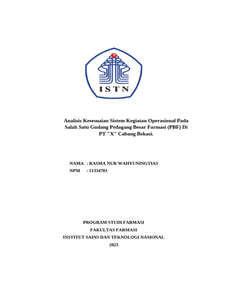 SKRIPSI Rasma - Revisi 1 | PDF