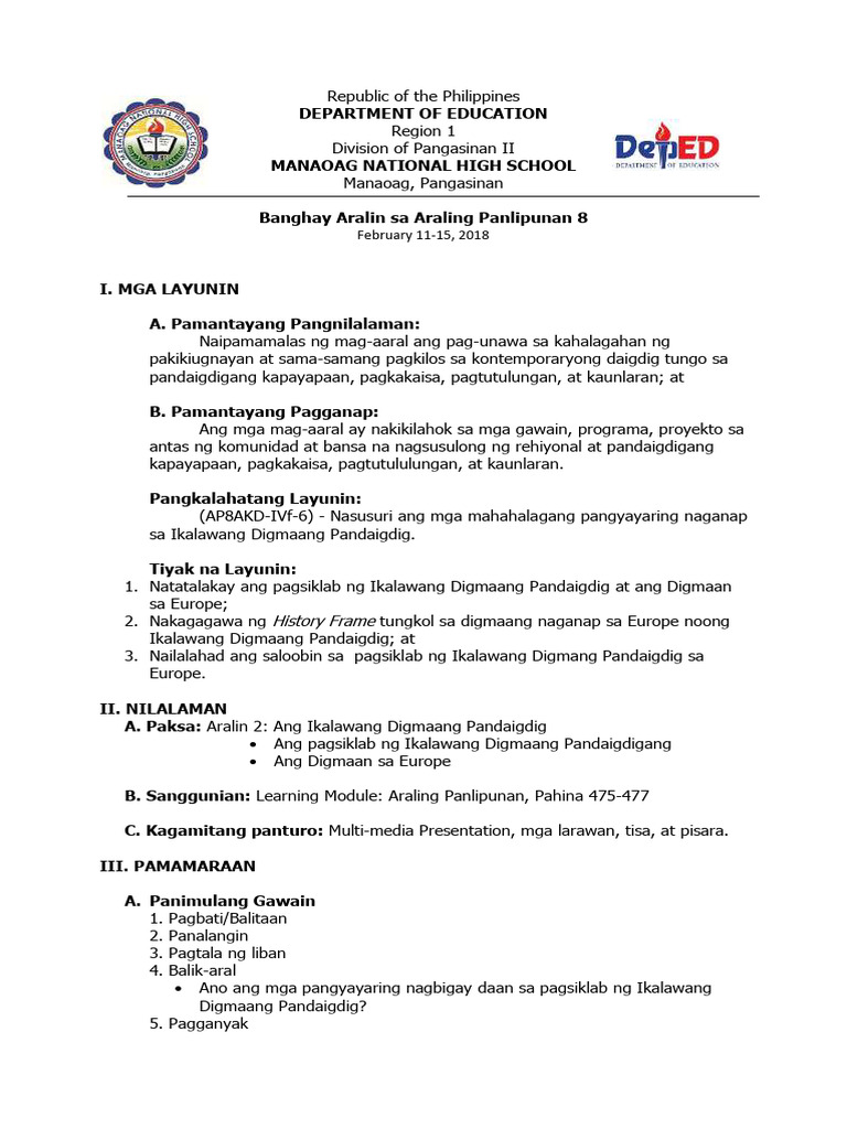 Ang Pagsiklab NG WW2 LP | PDF