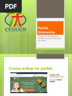 Uniderp - Conheça o Seu Novo Portal | PDF | Carreira e Crescimento