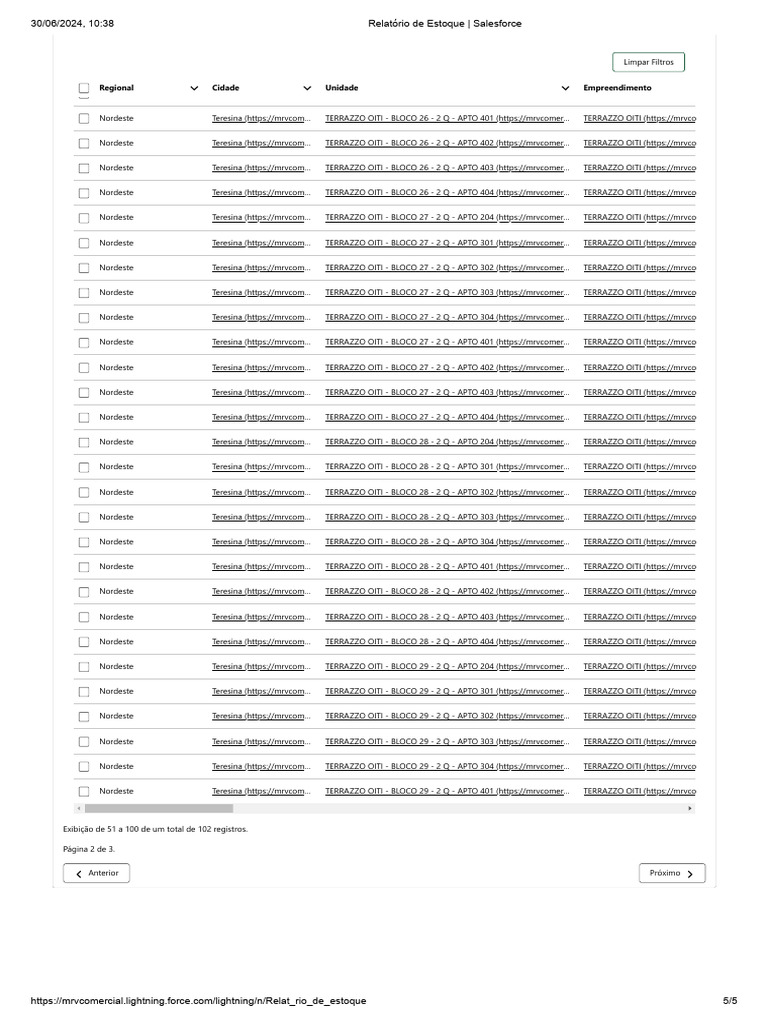 Relatório de Estoque - Salesforce 2 | PDF