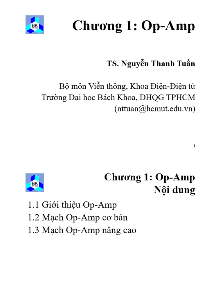 MDT C1 OpAmp 01012025 SV | PDF