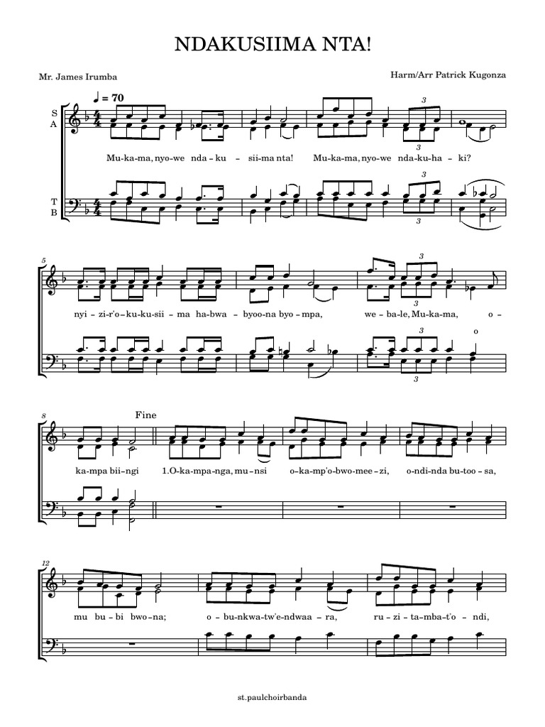 Ndakusiima Nta! | PDF