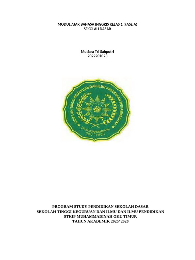 MODUL AJAR Teaching | PDF