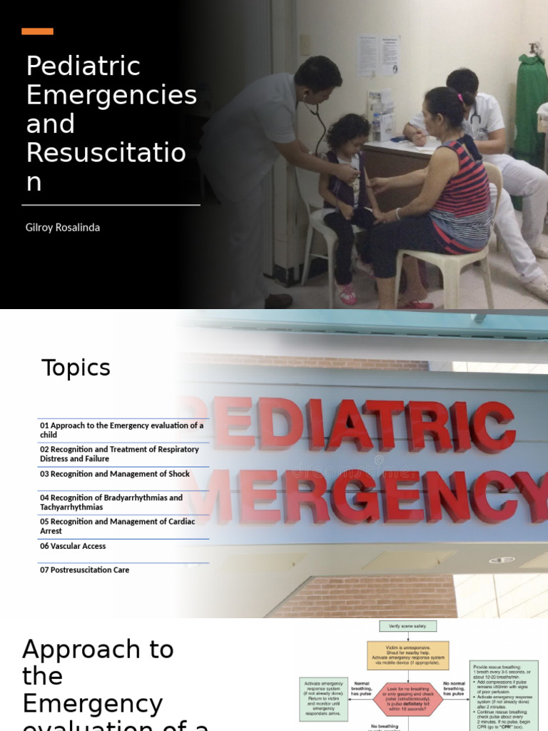 Pediatric Emergency Resuscitation Guide | PDF | Shock (Circulatory ...