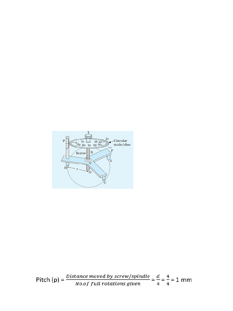 11_3 spherometer-1 | PDF | Triangle | Sphere