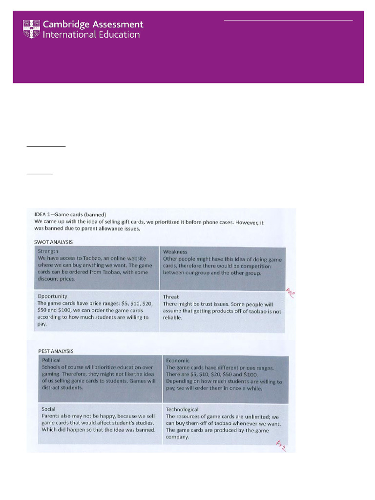 Coursework Sample | PDF | Prices | Business