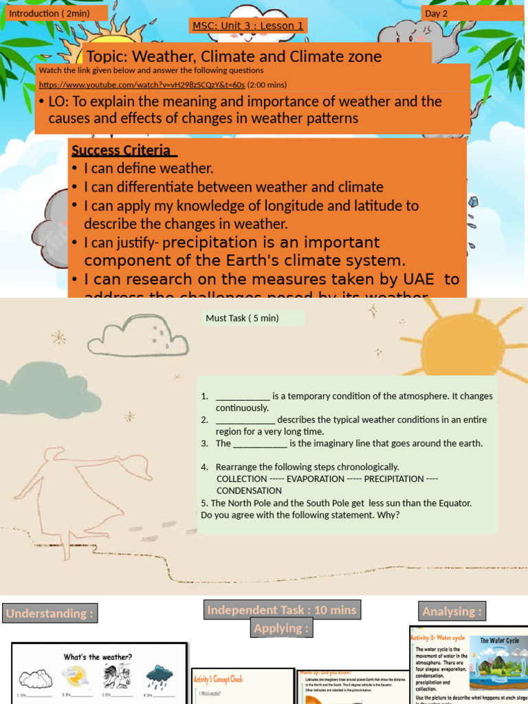 16th Sept - 20th Sept - Weather and Climate | PDF | Climate | Equator