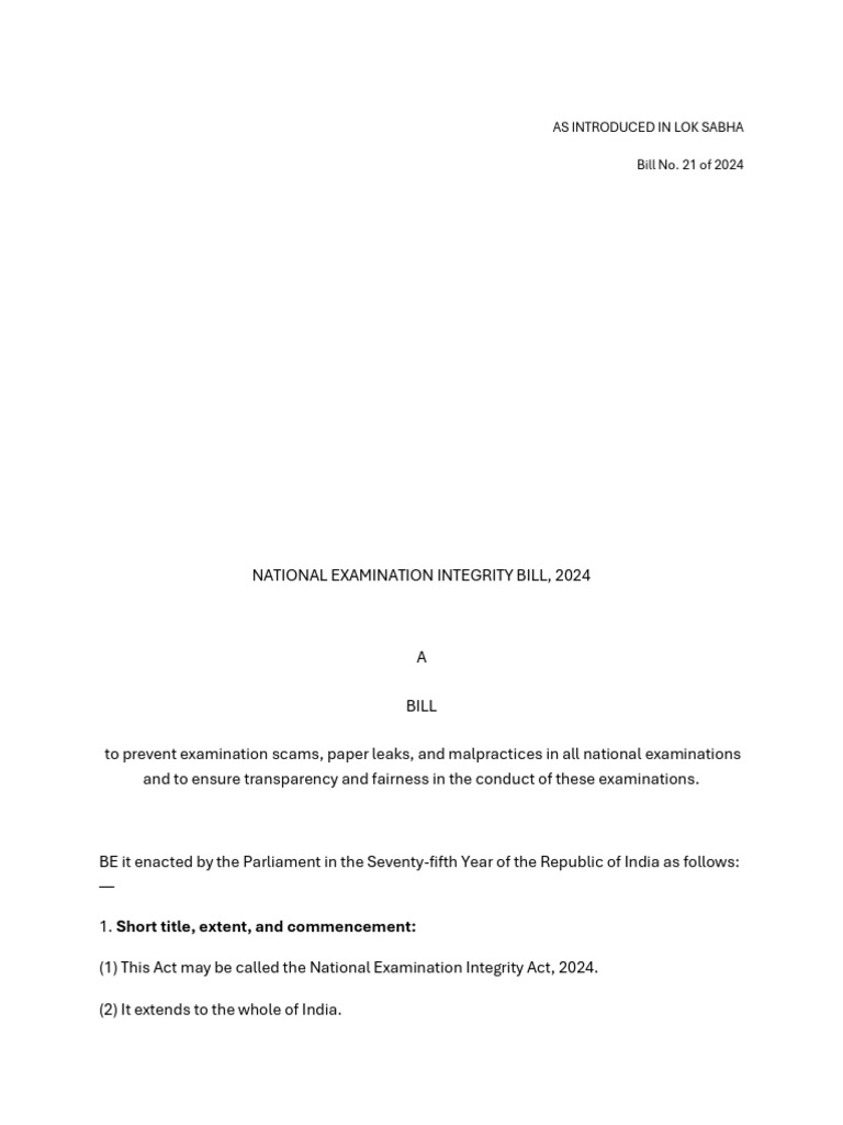 cv mun bill - Copy OP | PDF | Audit | Governance