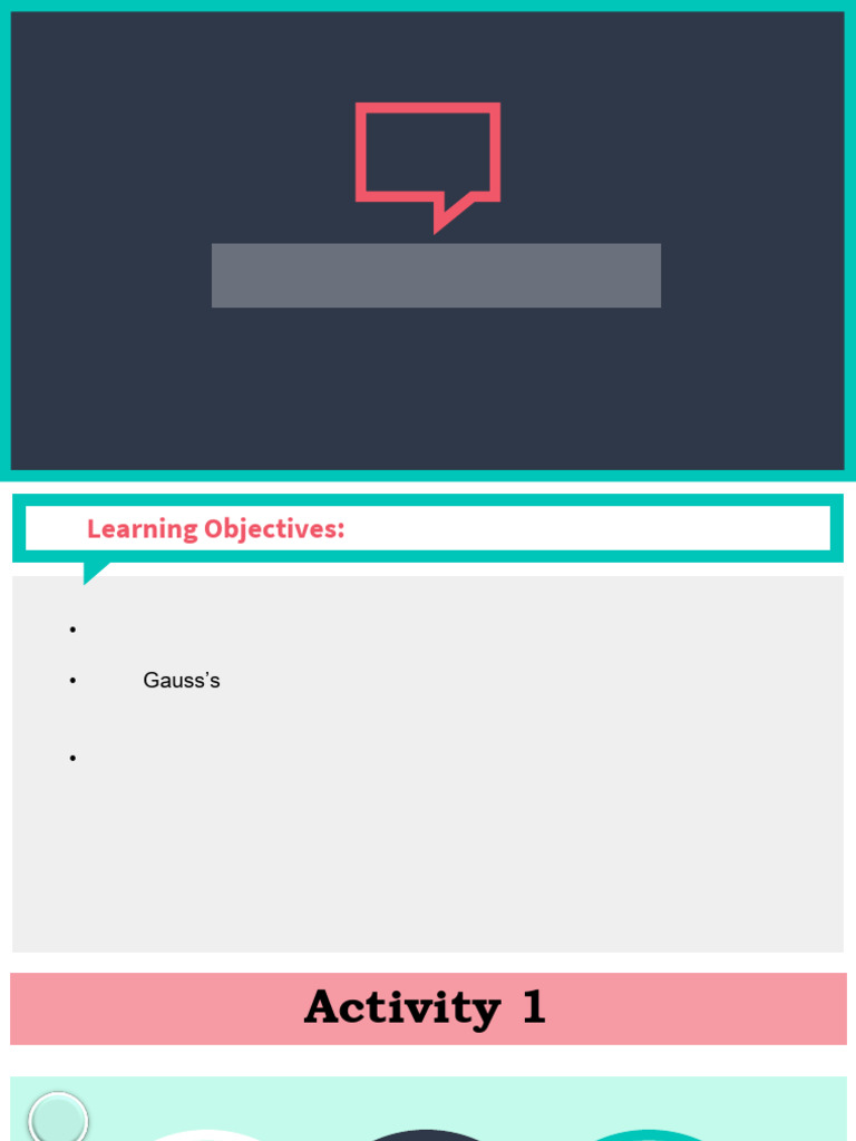 General Physics II Lesson 2 Electric Flux & Gauss's Law | PDF | Flux | Electric Field