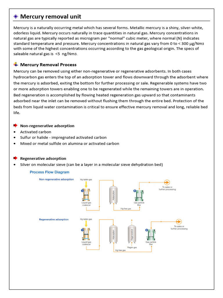 Mercury Is A Naturally Occurring Metal Which Has Several Forms | PDF ...