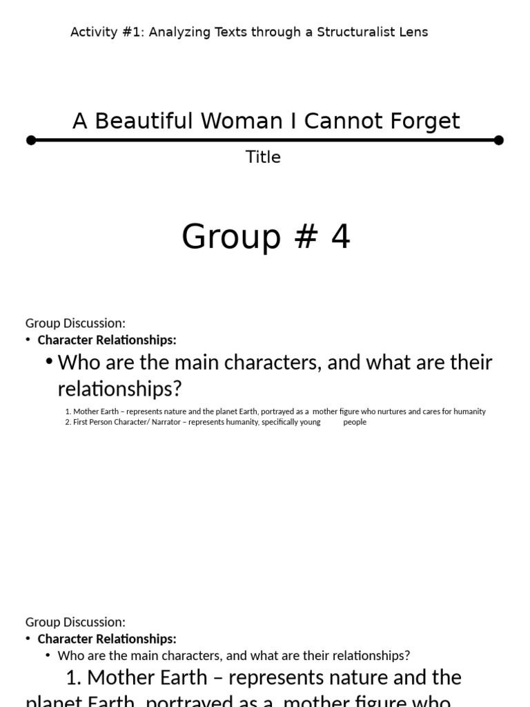 ENGLISH PPT Beautiful Woman | PDF | Narrative | Narration