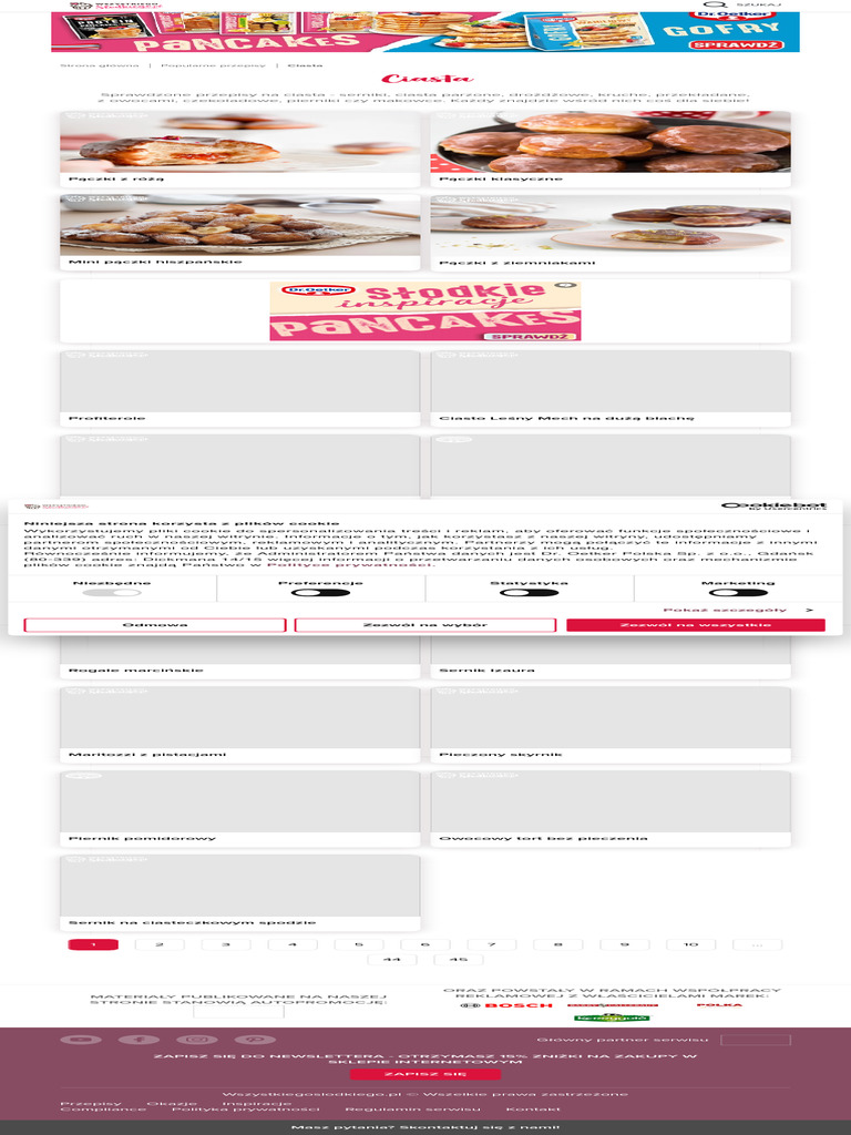 Sprawdzone Przepisy Na Proste I Pyszne Ciasta Wszystkiego Słodkiego | PDF