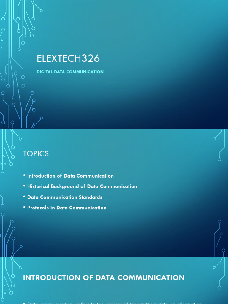 Elextech326 Digital Data Communication t1 t4 | PDF | Computer Network ...